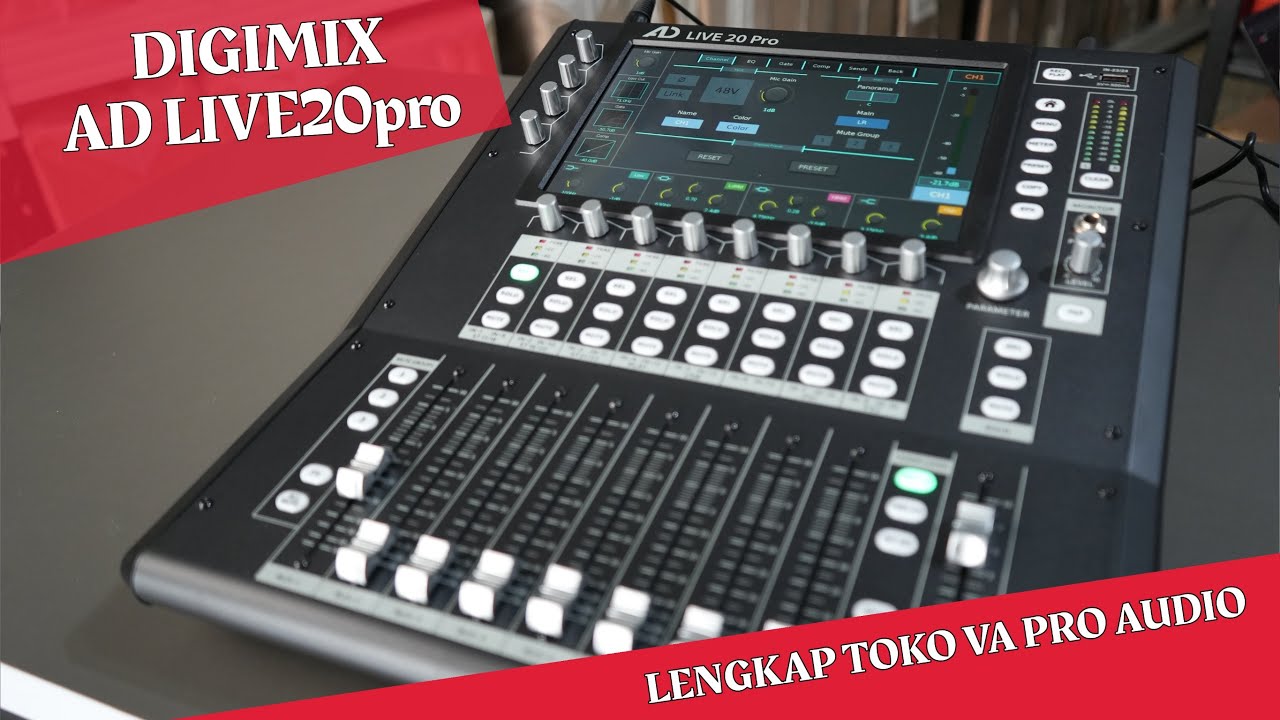 DIGIMIX AD LIVE20PRO QC KIRIM KALIMANTAN | va pro audio | Indonesia ...