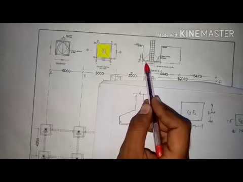 How to read foundation drawings - YouTube