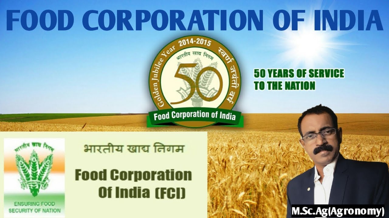 FCI FOOD CORPORATION OF INDIA - YouTube