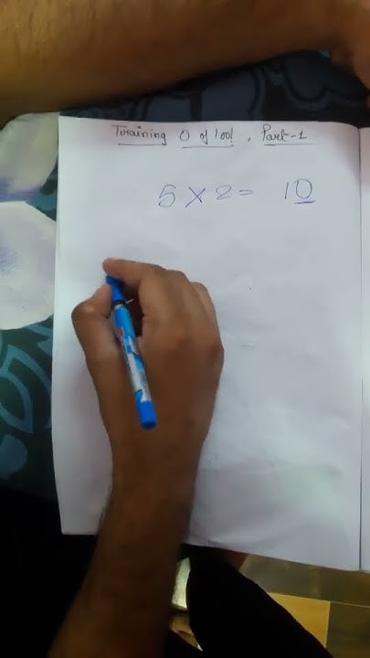 Training Zero Of 100 Factorial Part 1shortstrendingviralstoryrealyoutubeshorts Youtube