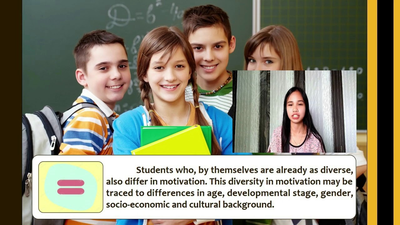 Module 21: Students' Diversity in Motivation - YouTube