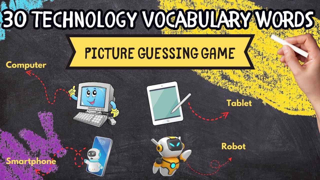 Learn 30 Essential Tech Words For Kids With Fun Examples And Pictures ...