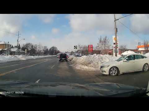 Driving after snow storm in Scarborough, Toronto 21
