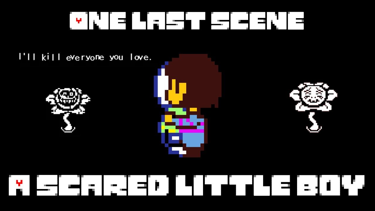 A Scared Little Boy (Undertale) | One Last Scene - YouTube