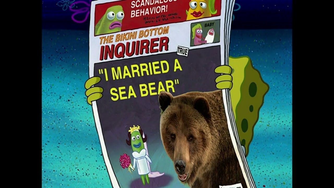 Spongebob: Every time "Sea Bear" is said in "The Camping Episode" - YouTube