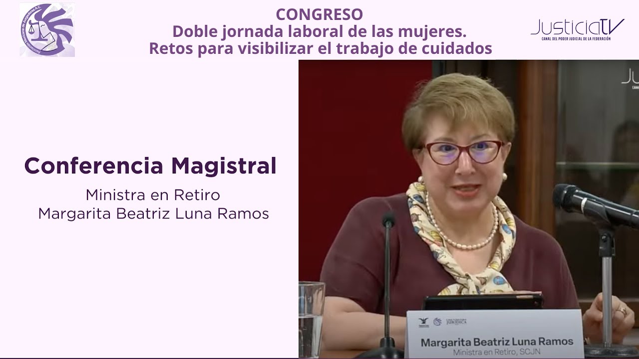 EN DIRECTO | Conferencia Magistral. Ministra en retiro Margarita ...