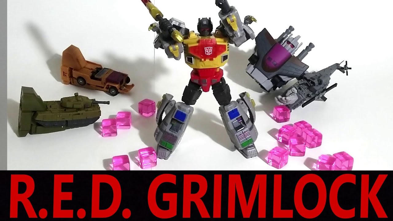 Transformers 4 Custom Grimlock UNRELEASED TRANSFORMERS R.E.D GRIMLOCK