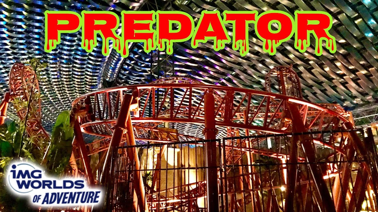 Predator (IMG Worlds of Adventure) Front Row POV HD GoPro - YouTube
