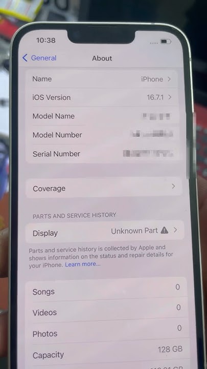iPhone 14 Display Unknown Part Message How To Repair Remove iPhone Specialist #iPhone #trending ...
