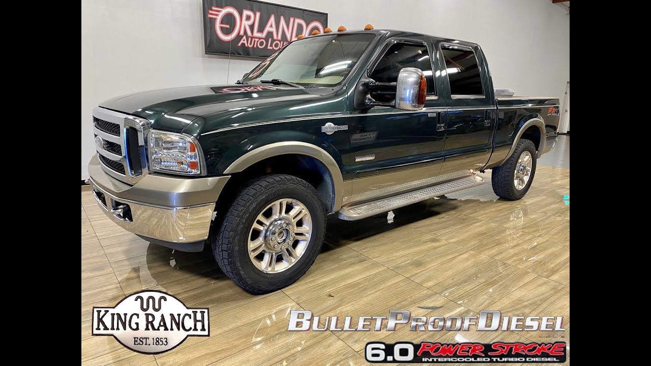 2005 FORD F250 SUPER DUTY CREW CAB - KING RANCH PICKUP 4D 6 3/4 FT ...