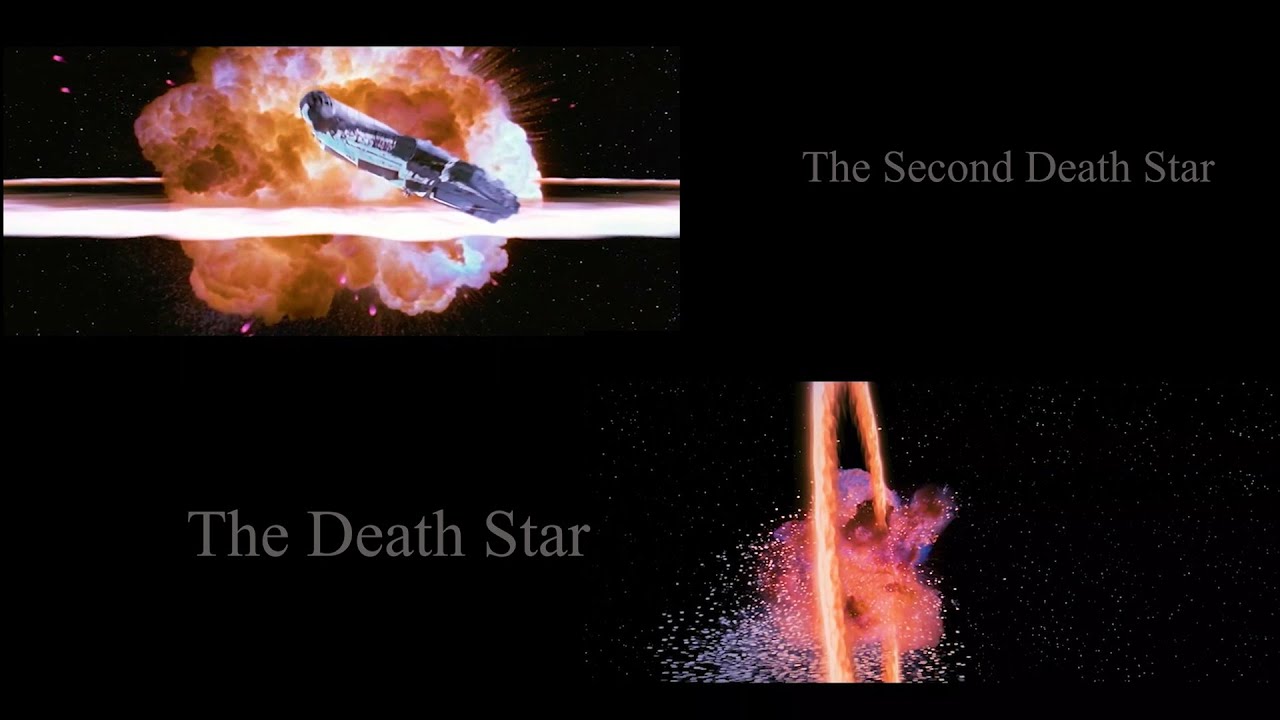 Star Wars - All Death Star Explosion Scenes - YouTube