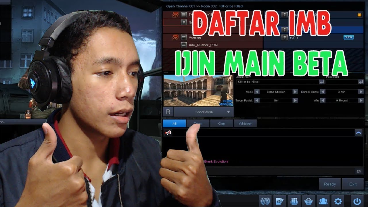 Cara Daftar IJIN MAIN BETA (IMB) Point Blank Evolution - YouTube