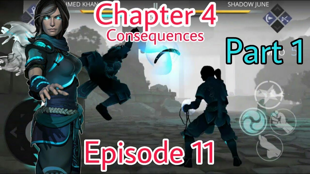 Shadow Fight 3 Walkthrough Episode 11 Boss Shadow June | Chapter 4 ...