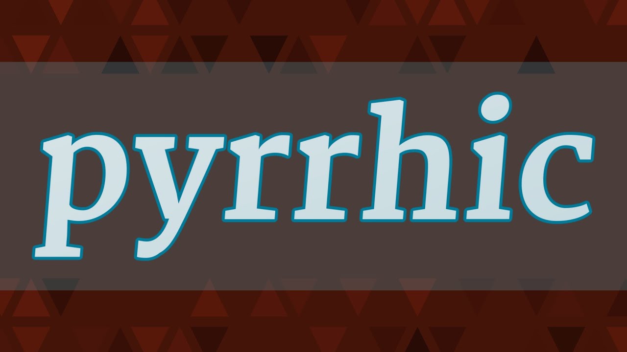 PYRRHIC pronunciation • How to pronounce PYRRHIC - YouTube