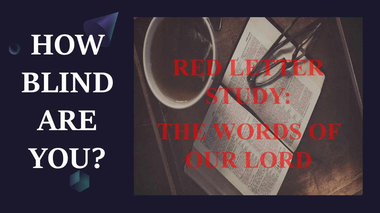 RED LETTER STUDY: THE REAL MEANING OF MIRACLES! - YouTube