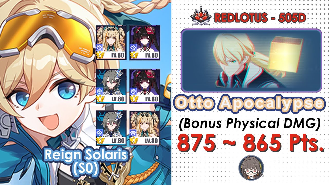 Honkai Impact 3rd: Ex Abyss RedLotus (505D) V8.0 | Otto(Physical ...
