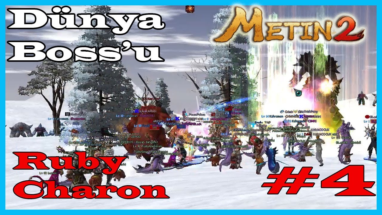 Bossumla Kuşağım #metin2 tr Ruby Charon Emek #mt2 - YouTube