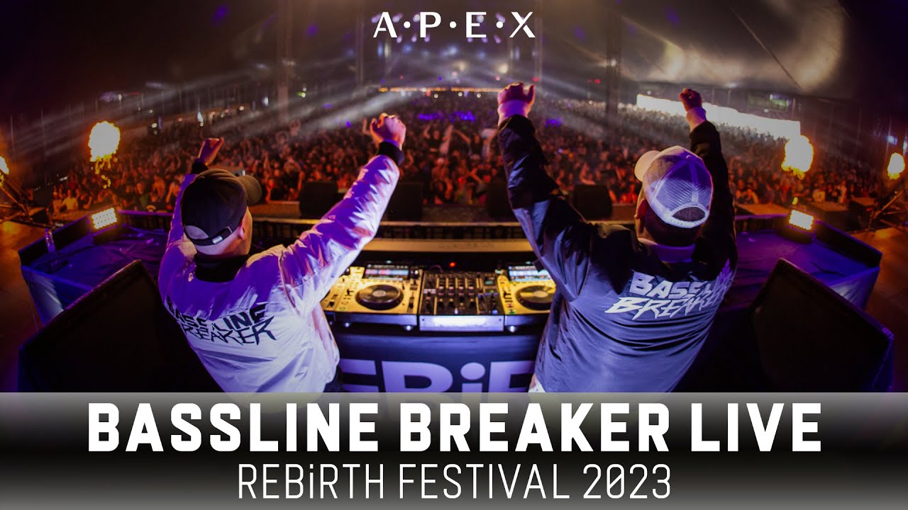 Bassline Breaker LIVE - REBiRTH Festival 2023 [Official LIVE Set] - YouTube