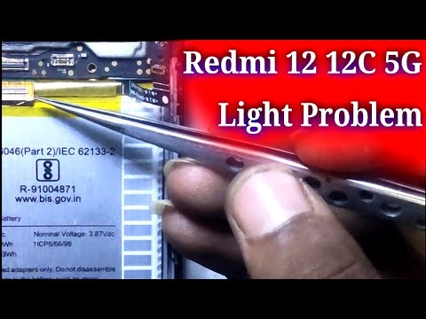Redmi 12 12C 5G Display Light Jumper || Redmi 12 Lcd Light Treck || # ...
