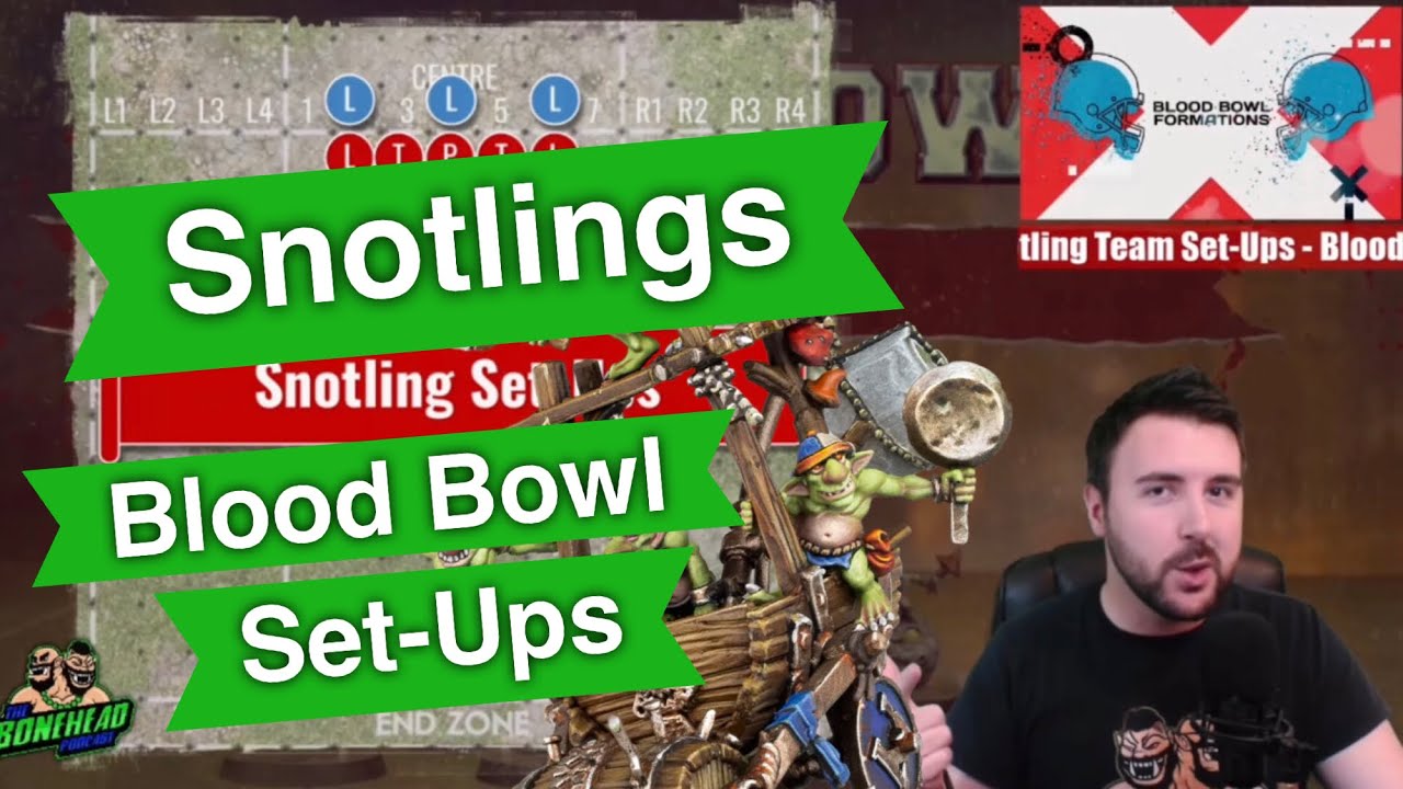 Snotling Team Set-Up Formations for Blood Bowl - Blood Bowl 2020 ...
