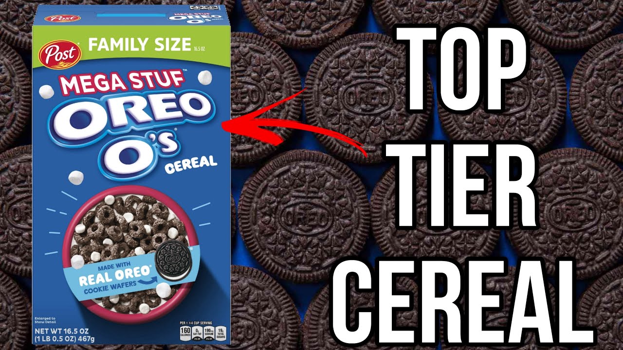Mega Stuf Oreo O’s are BACK | SUPER CEREAL SUNDAY - YouTube