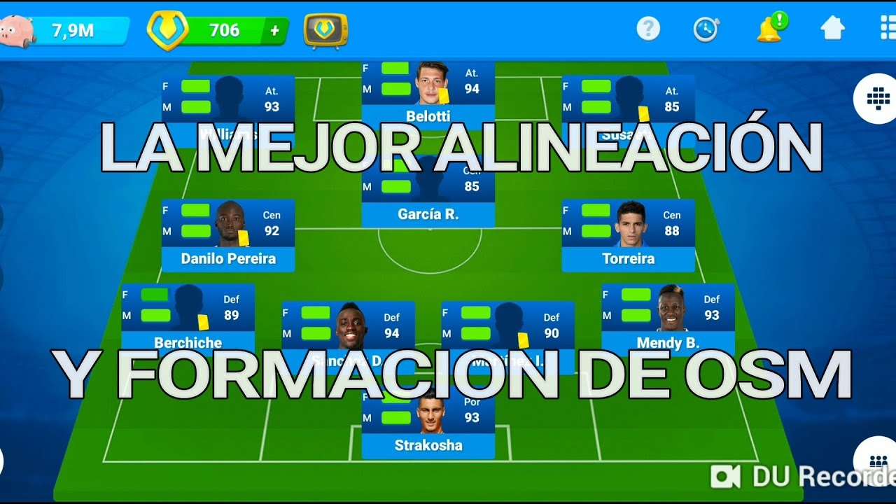 🔥LA MEJOR FORMACIÓN Y ALINEACIÓN DE OSM🔥|OSM VIDEOS| - YouTube