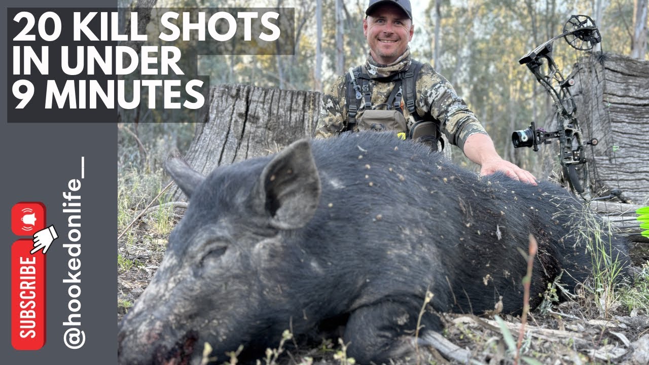 20 Kill Shots in Under 9 Minutes: Non-Stop Bow Hunting Action - YouTube