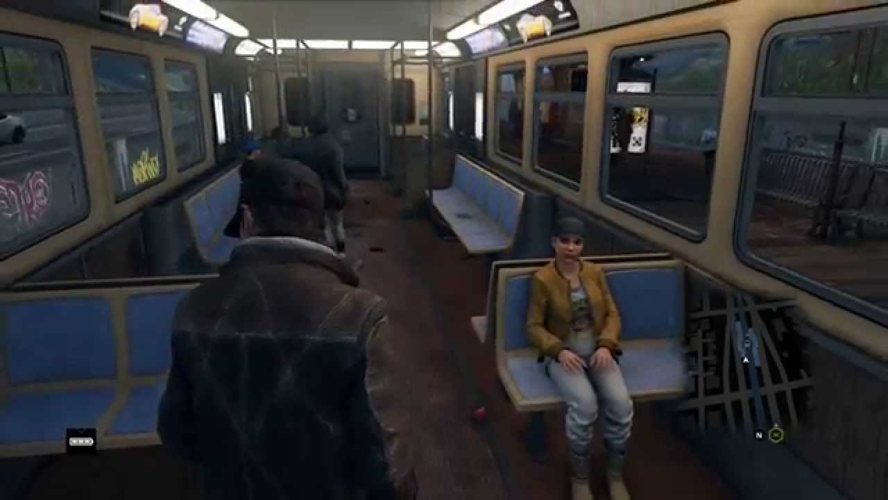 Watch Dogs Train Ride - YouTube