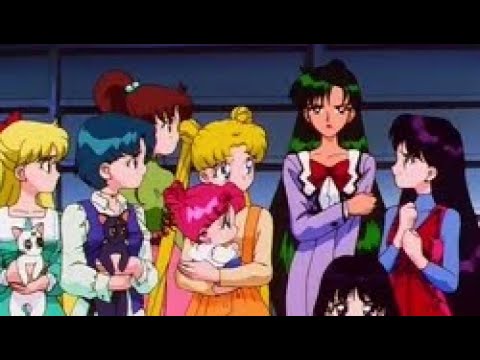 Sailor Moon Sailor Stars Ep 196! Sailor guardians vs Galaxia!