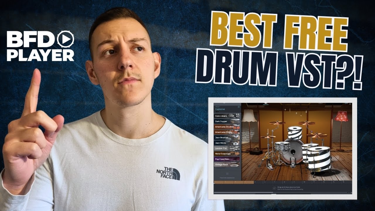 The Best Free Drum VST?! BFD Player Demo & Review - YouTube