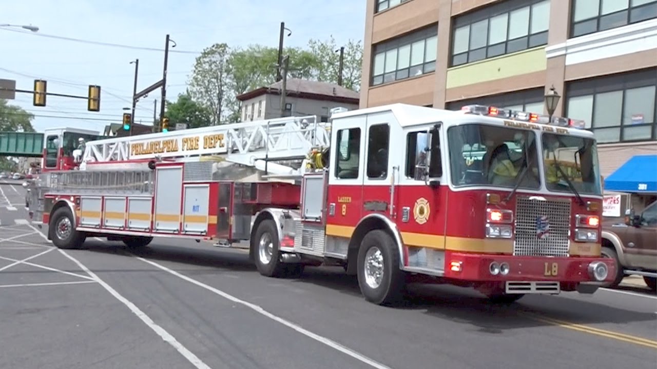 PFD Ladder 8 Responding - YouTube