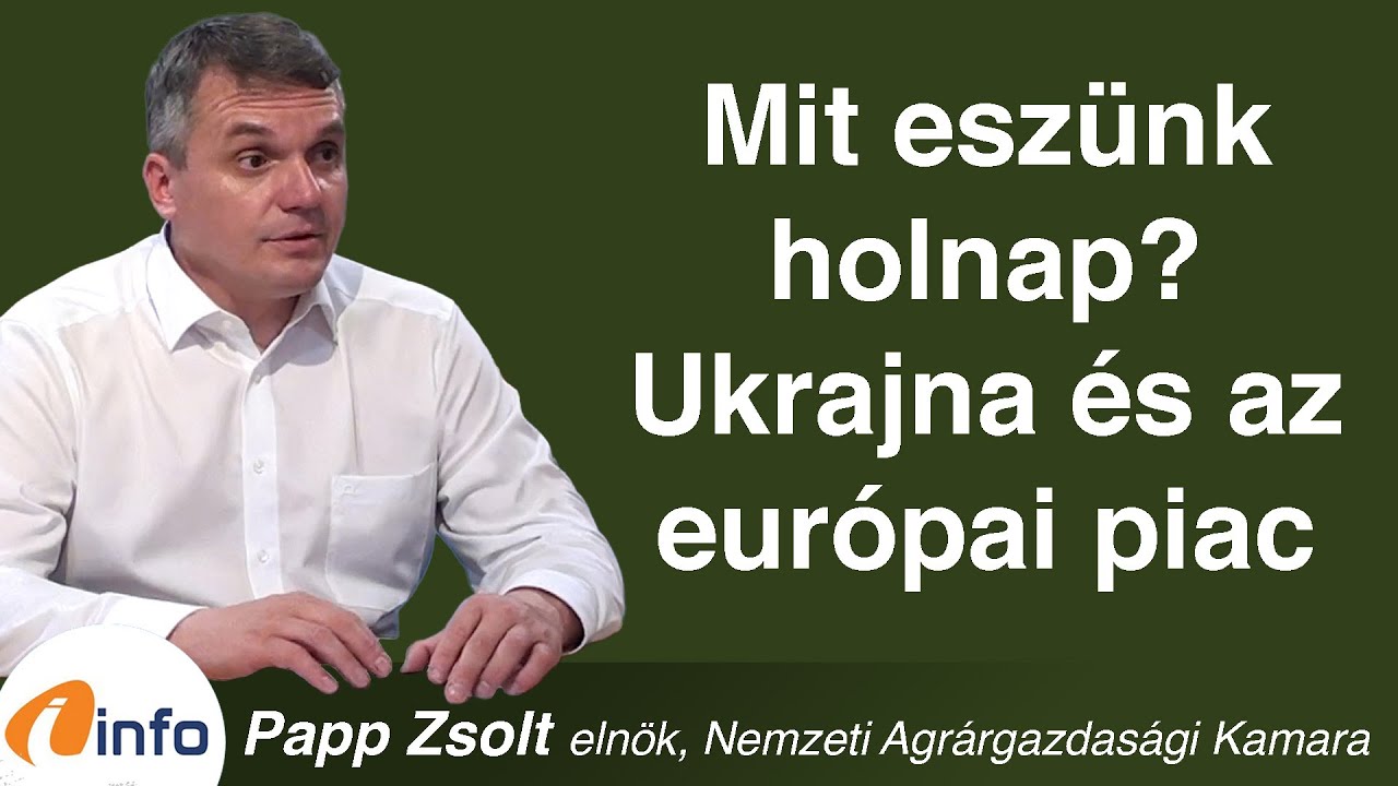 Mit eszünk holnap? Ukrajna és az európai piac. Papp Zsolt, Inforádió, Aréna - YouTube