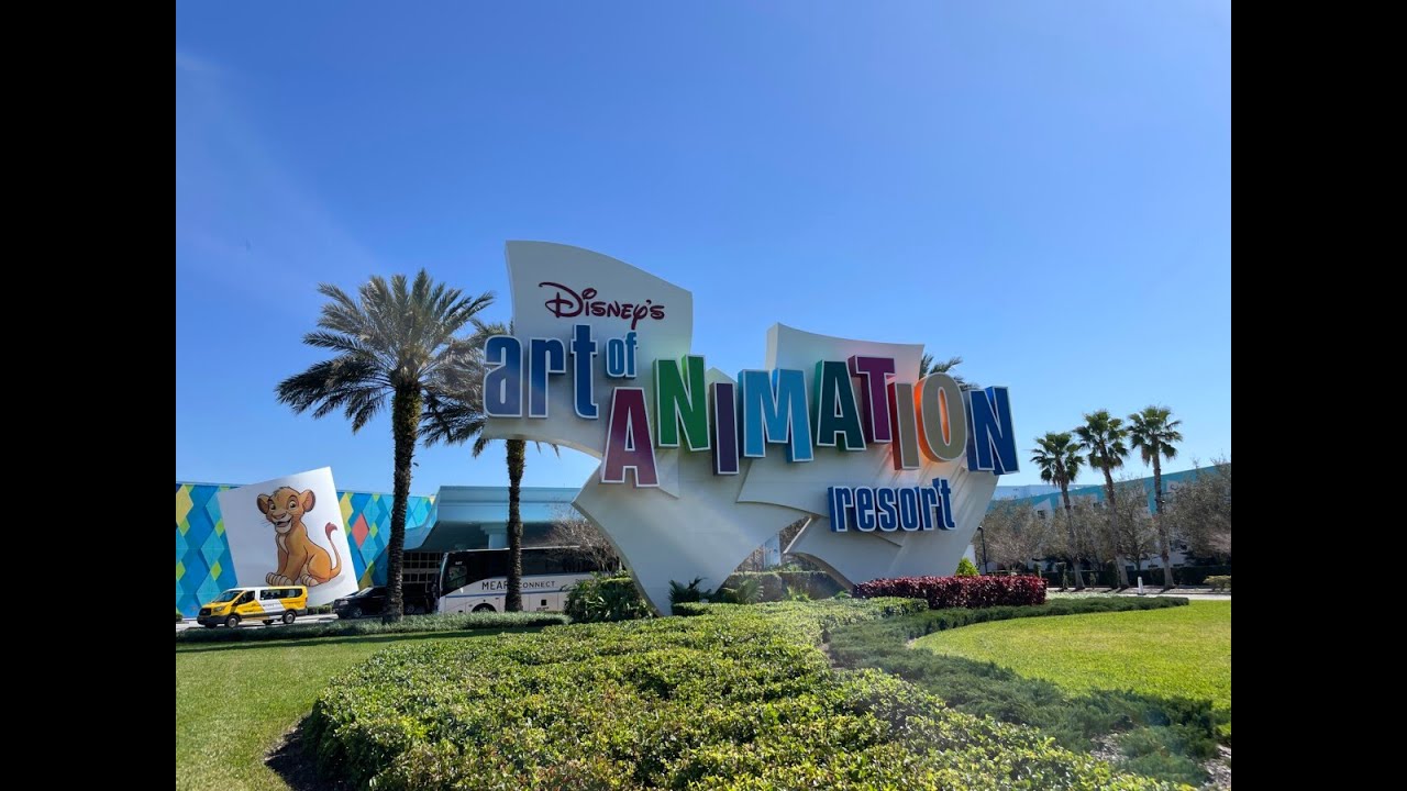 Disney's Art of Animation Resort Tour - YouTube