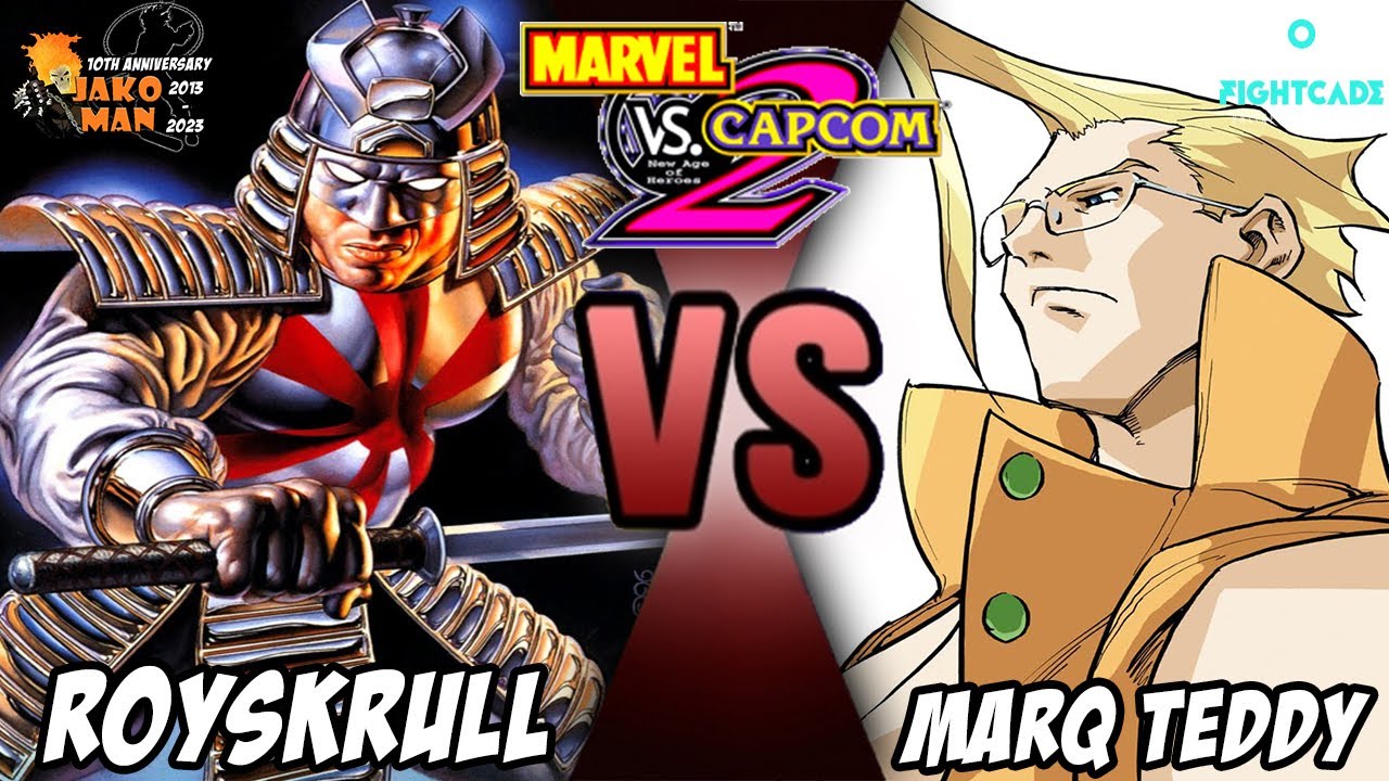 MVC2 Fightcade Matches - RoySkrull VS Marq Teddy (Charlie Nash) - YouTube