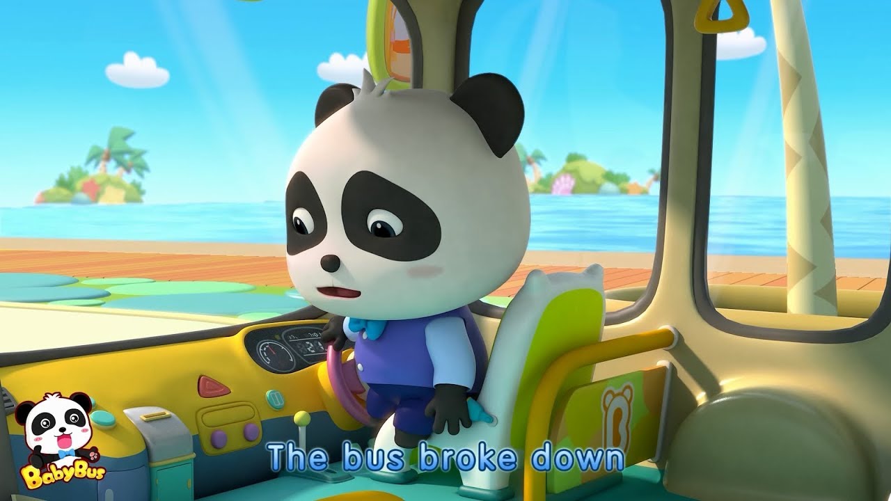 Sos! Bus is Broken down | Baby Auto | Animation & Kids Songs ...