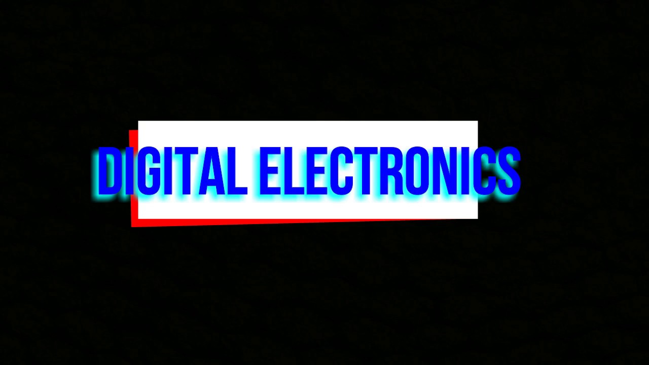 Digital Electronic Assignment - YouTube