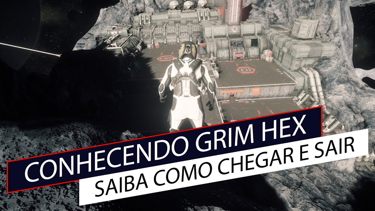 Star Citizen - Conhecendo Grim Hex (como chegar e como sair) #Ep32 pt ...