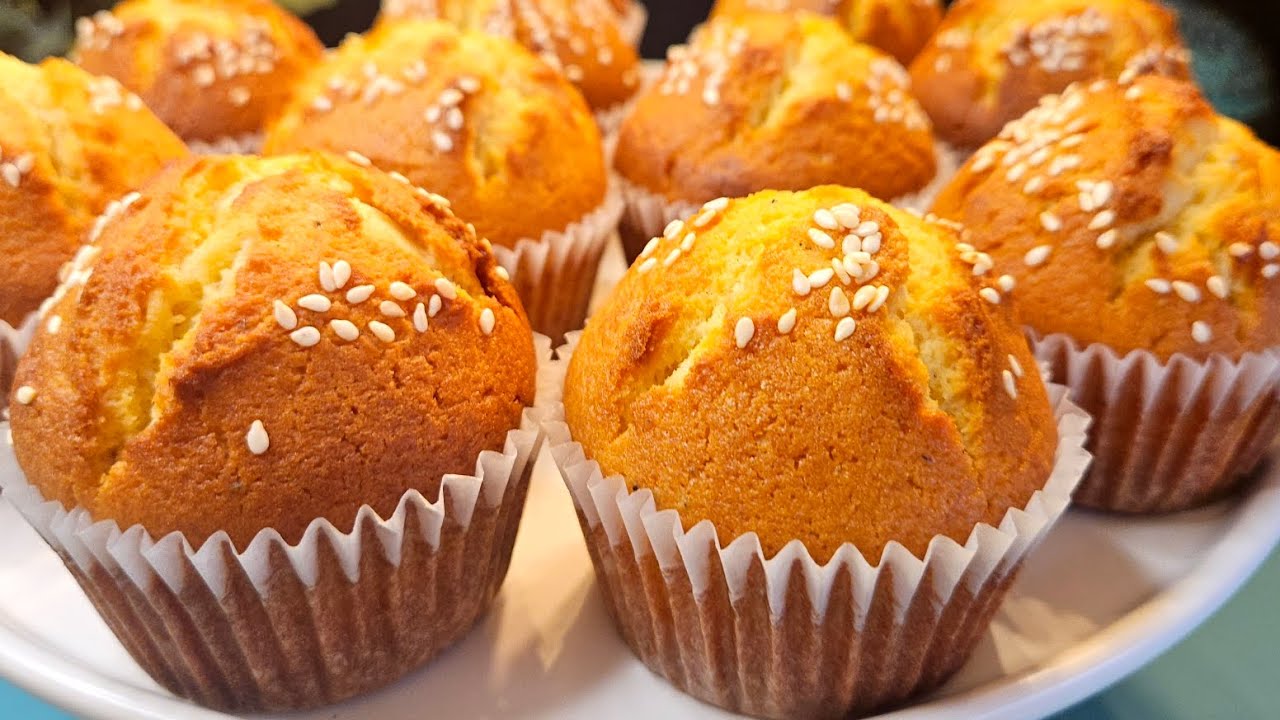 Cake Yazdi : Irresistible Persian cardamom muffins - YouTube