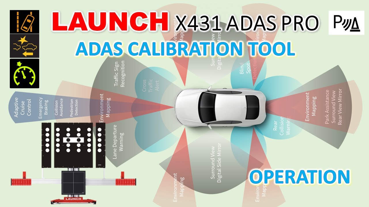 LAUNCH X431 ADAS PRO - OPERATION - YouTube
