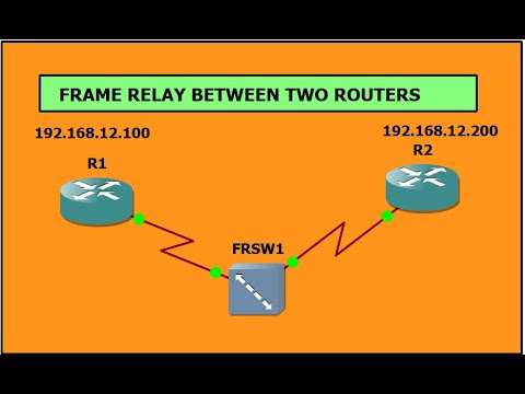 How + Comment does FRAME RELAY BETWEEN TWO ROUTERS - YouTube