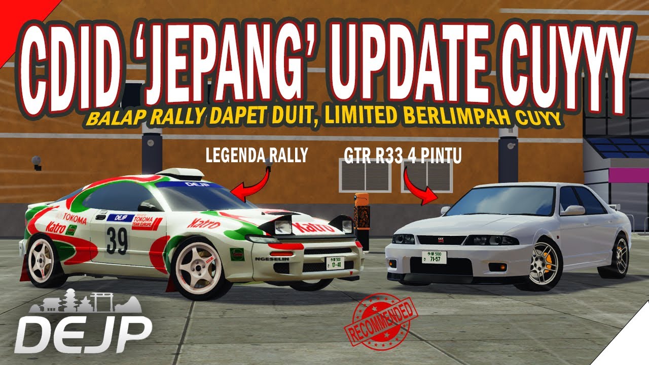 CDID 'JEPANG' UPDATE CUY BANYAK MOBIL RALLY BARU, DAN BALAPAN RALLY ...