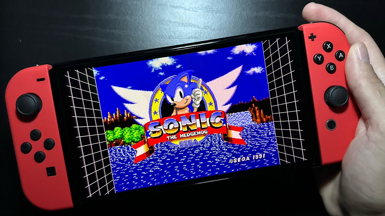 Sonic the Hedgehog en Nintendo Switch OLED Gameplay - YouTube