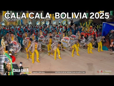 Poderosa Morenada CENTRAL CALA CALA BOLIVIA 2025 Apostol Santiago