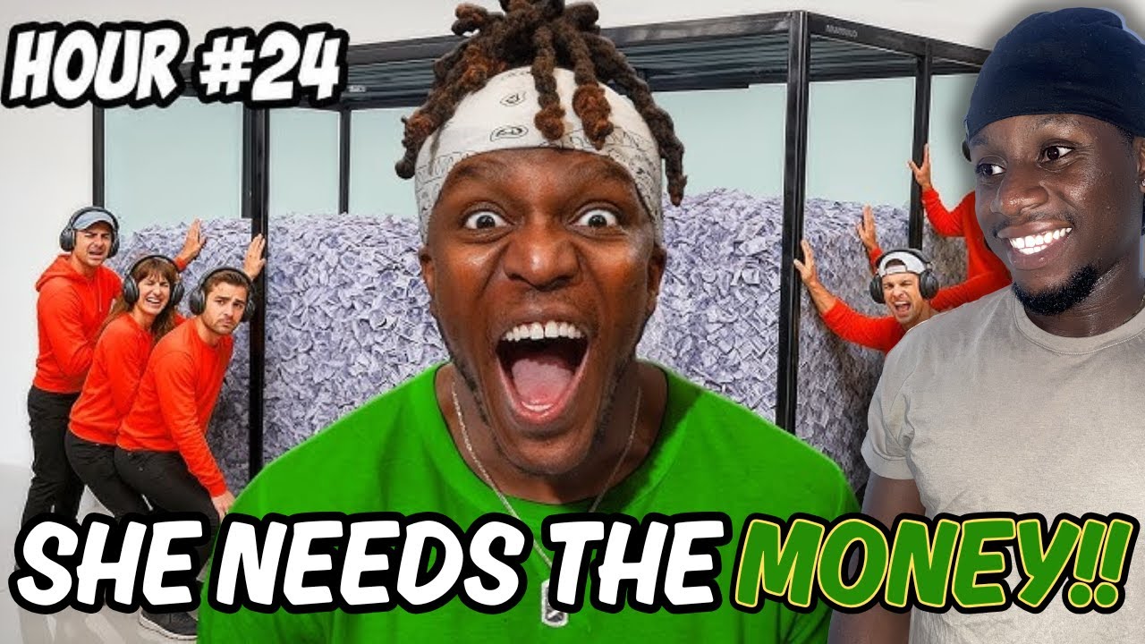 Reacting to Last to Remove Hand Wins $100,000. By KSI - YouTube