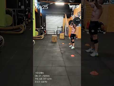Norbert Perez. 55+. French Throwdown 2025.Wod 2 3'33 83 - YouTube