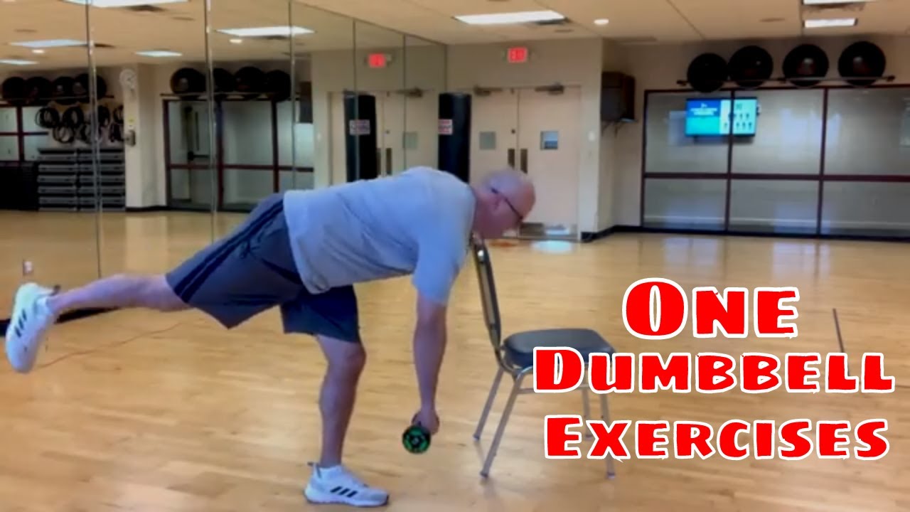 LIGHT WEIGHT ONE DUMBBELL WORKOUT (LIGHT ON PURPOSE) - YouTube