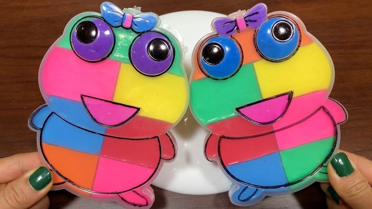 Slime with Clay ! Mixing Clay into Glossy Slime ! Best Slime #709 - YouTube