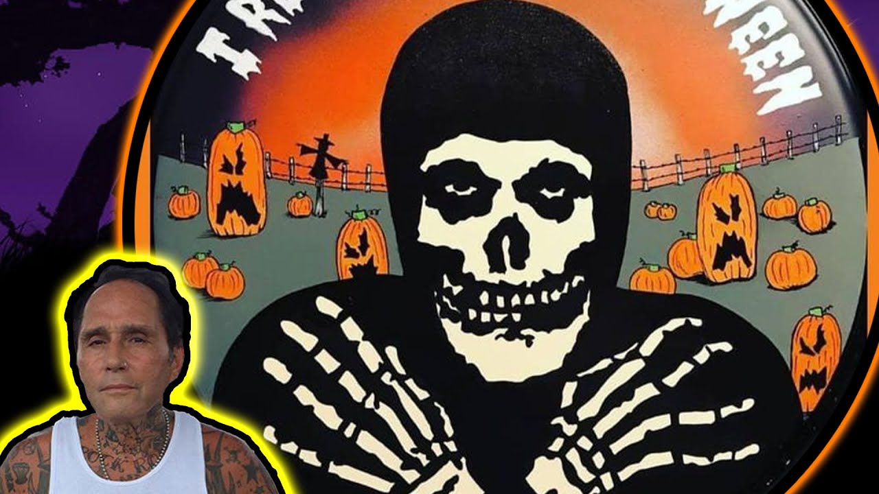 The HORROR ART of MISFITS drummer JOEY IMAGE - YouTube
