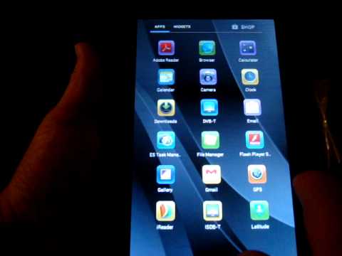 Freelander PD10 PD20 Olympic DVB-T ISDB-T Tablet Review II - YouTube