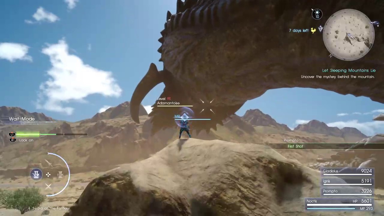 Adamantoise - FFXV - YouTube
